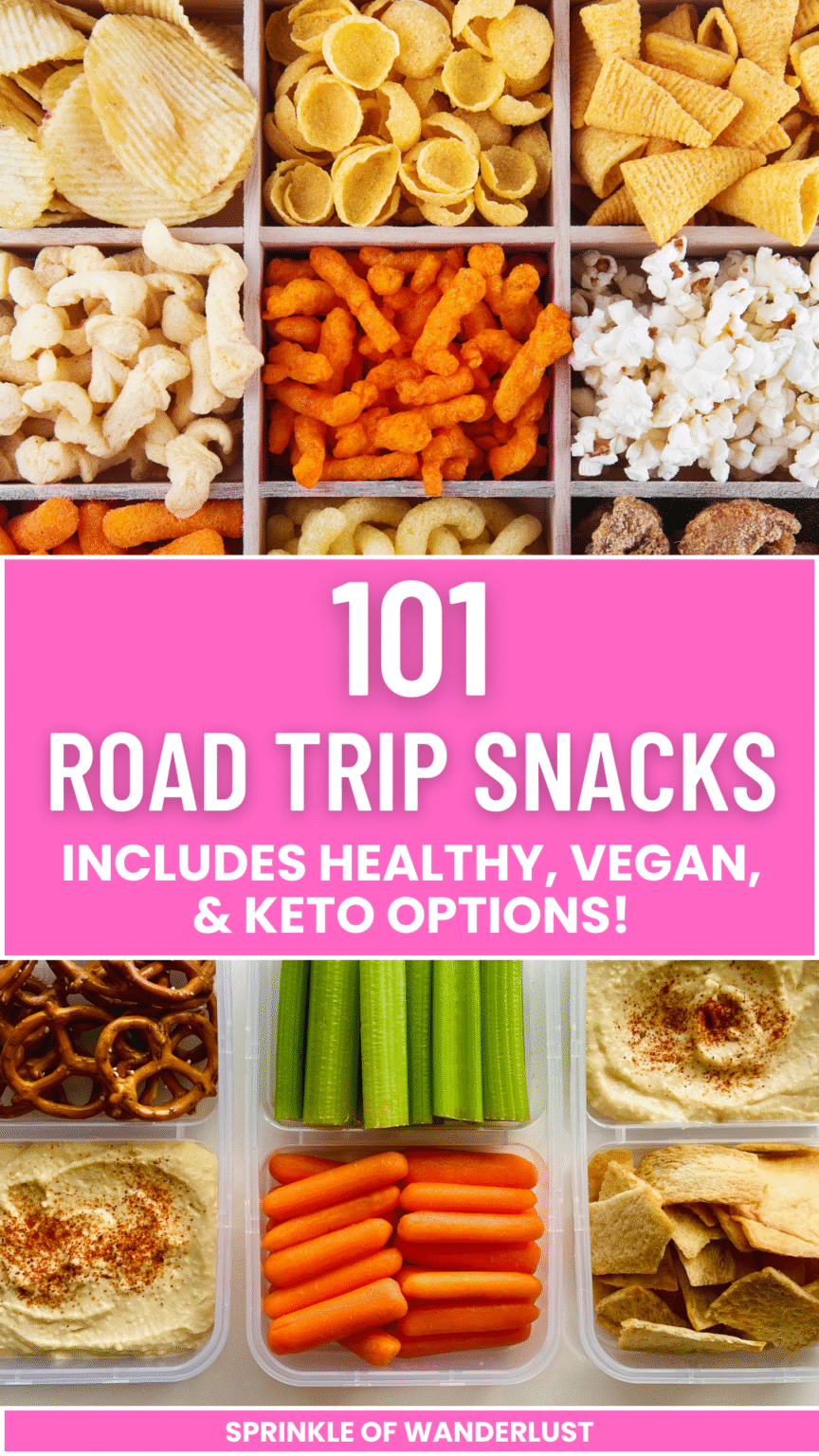 101 Easy Travel Snacks That Don’t Require a Fridge - Sprinkle of Wanderlust